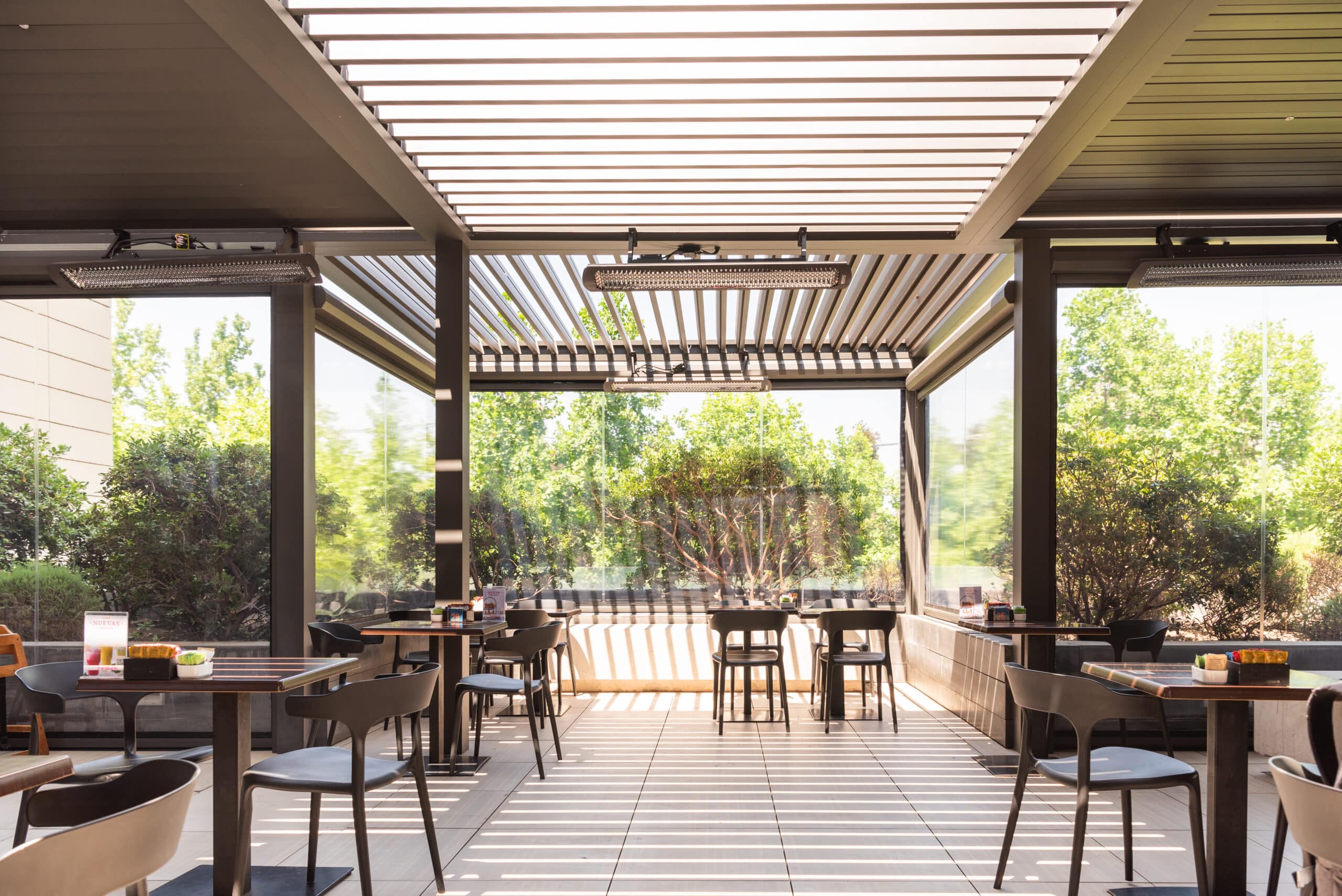 Tungsten Electric Restaurant Patio View - Bromic Heating New Zealand